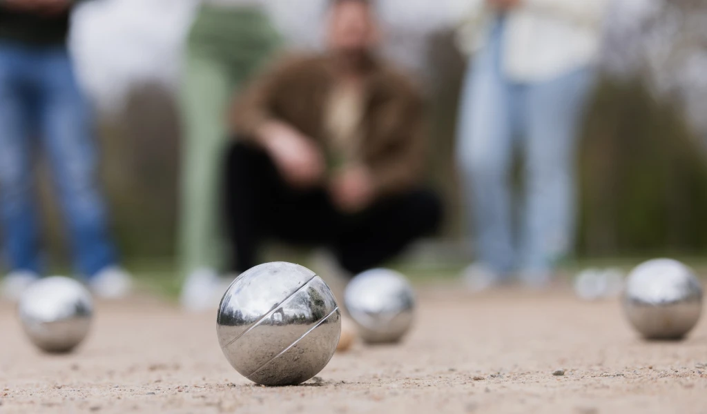 Boule: So nah wie möglich an die "Sau"